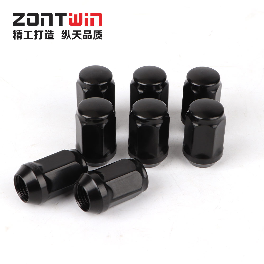 4/5Pieces Black Length 35mm M12x1.5 12x1.25 14x1.5 Car Wheel Lug Nuts ...