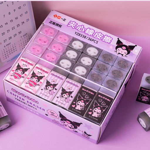 Kuromi Jelly Sandwich Eraser Kuromi Image Japanese Eraser Cute Eraser ...