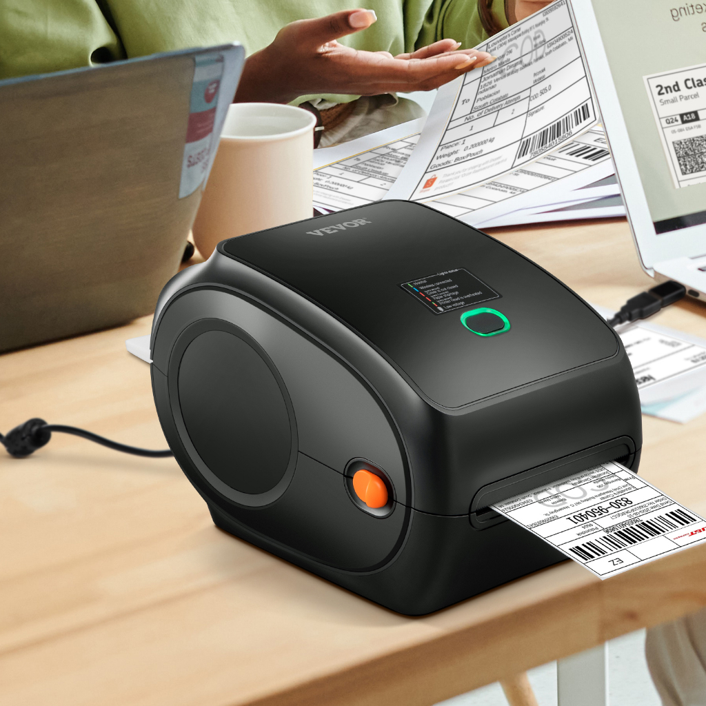 VEVOR Direct Bluetooth Thermal Label Printer HD(300DPI) All in One BT ...