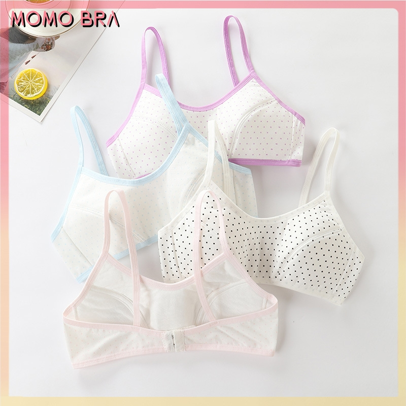 MOMO 10-17Yrs Kids Bra Baby Bra Teen Sando Bra Soft Solid Color Student ...