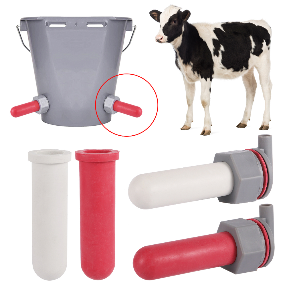 Calf Feeding Bucket Pacifier Small Milk Nipple Artificial Food Grade ...