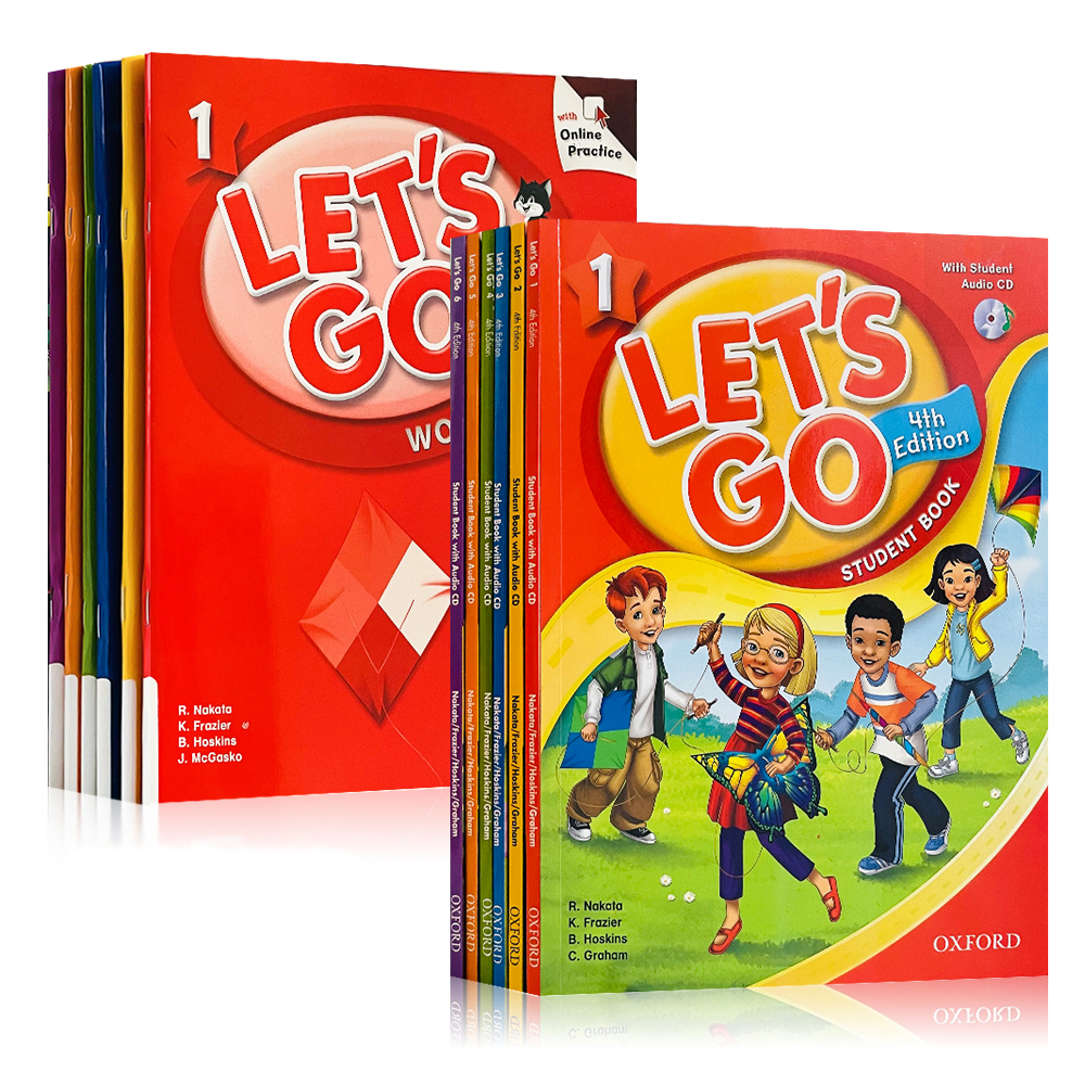 6Level Set Oxford Let's Go Student Book 4th Edition The New Edition of ...