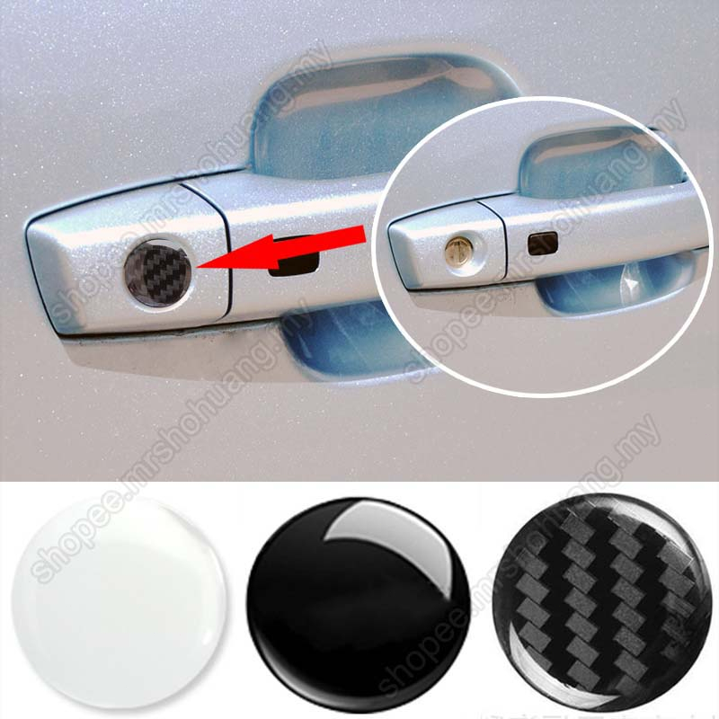 Car keyhole Sticker Logos Universal Toyota Perodua Honda Nissan Proton ...