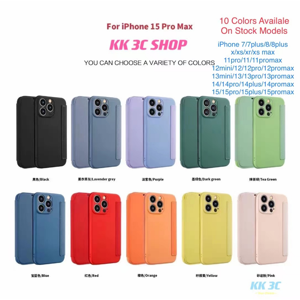 READY STOCK For iPhone 16 15 14 13 Liquid Wallet Casing 12 mini 11 pro ...