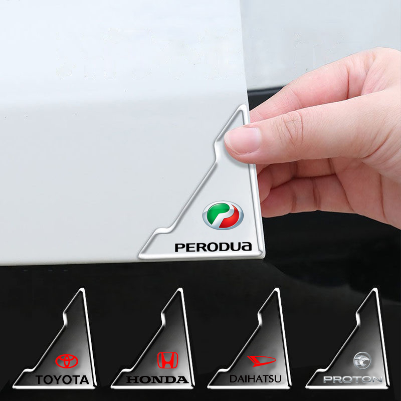 4 pieces Anti-collision stickers for door corners Anti-scratch stickers ...