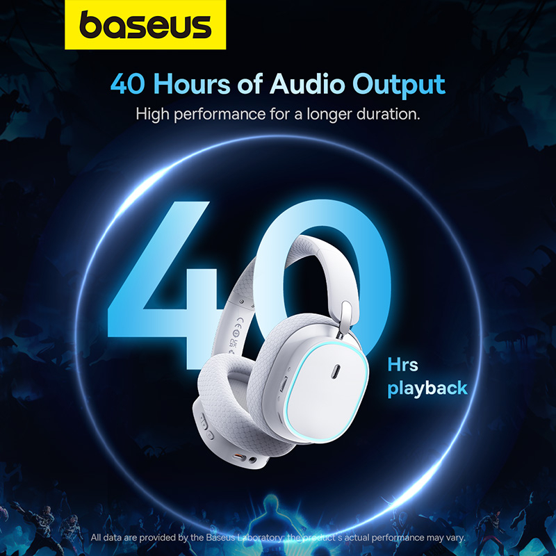 Baseus AeQur GH02 Gaming Wireless Headphones High Quality Sound 4 ...