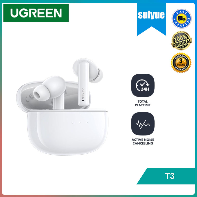 UGREEN HiTune T3 Wireless earbuds Active Noise-Cancelling True Wireless ...