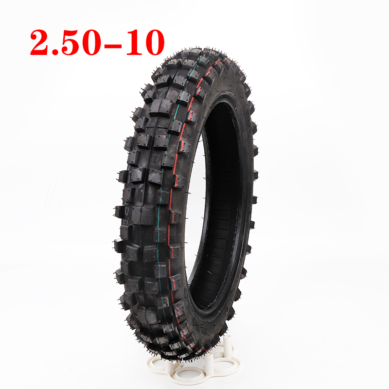 (1 set) (2.50-10) Tire tyre tayar with inner tube pocket bike mini bike ...
