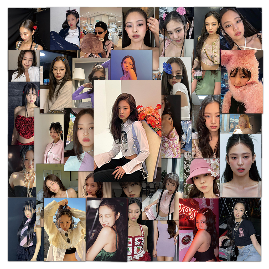 brand-new 53 Piece BlackPink Kpop JENNIE DIY Creative Stickers for ...
