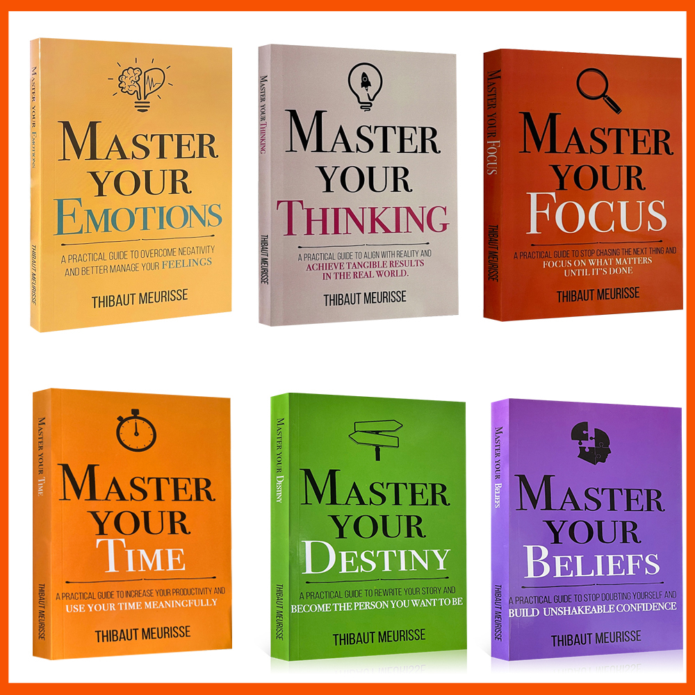 Thibaut Meurisse Master Your Series Book (Thinking,Emotions, Focus,Time,Beliefs,Destiny ...