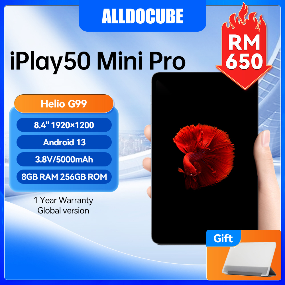 Alldocube iPlay 50 Mini PRO Tablet 8.4inch Android13 Helio G99 8GB RAM ...