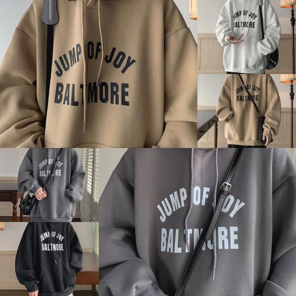 【M-5XL/4Color】2023 New Fashionable Autumn and Winter China-Chic High Street Loose Hooded ...