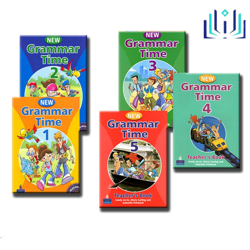 English Original “NEW Grammar Time Grade 1/2/3/4/5/6” Primary School ...
