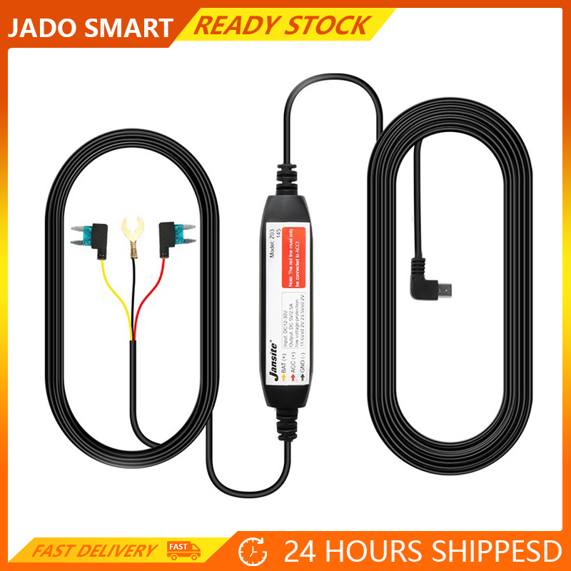 Jansite Hard Wire Kit Mini type c Car Charger Power Inverter Converter ...