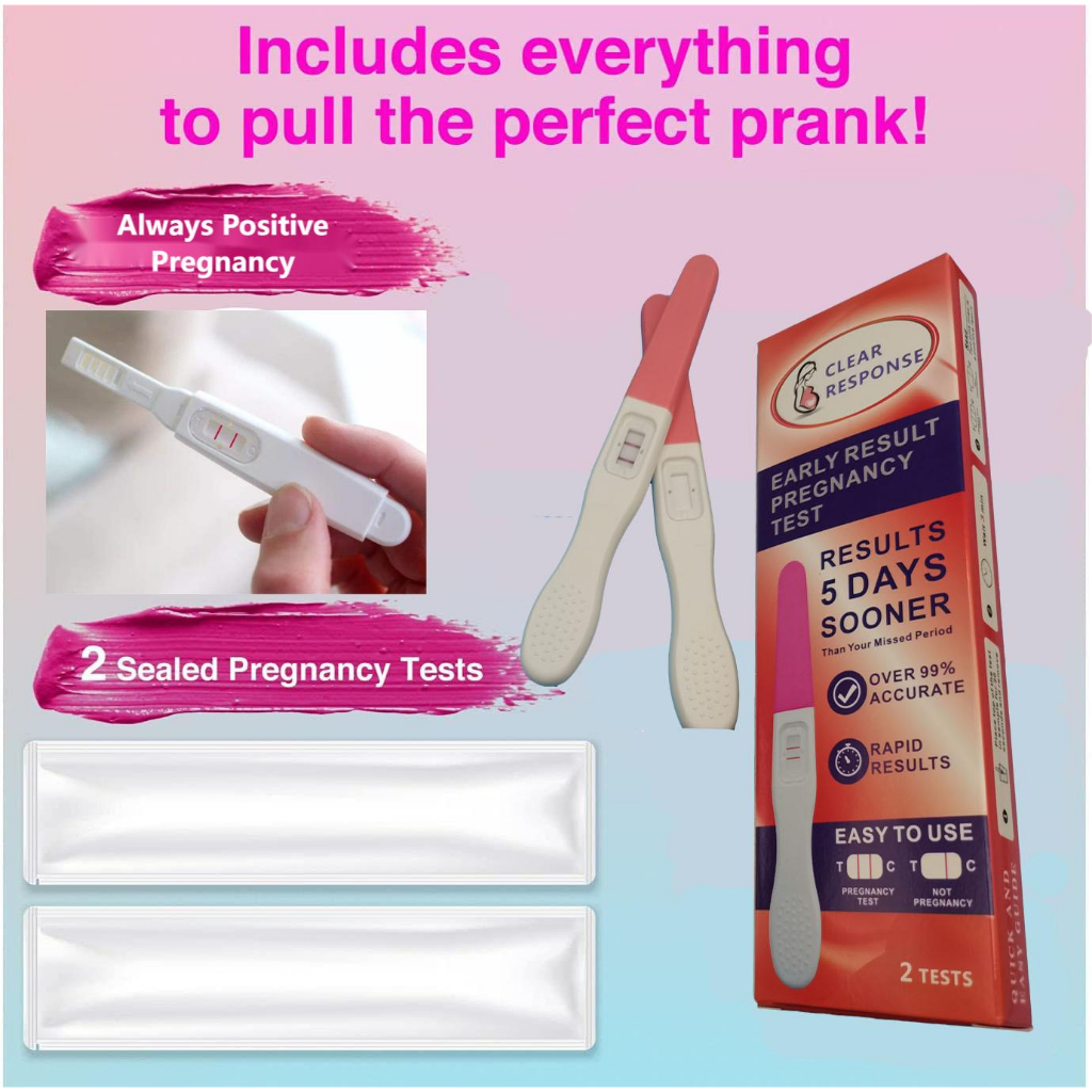 2-pack Tricky Pregnancy Test Stick Spoof Boyfriend Husband Birthday ...
