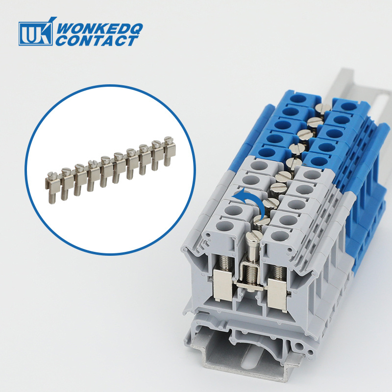 FBI10-8 Fixed Screw Bridge FBI 2/3/4/10-8 For UK 6N Terminal Block Din ...