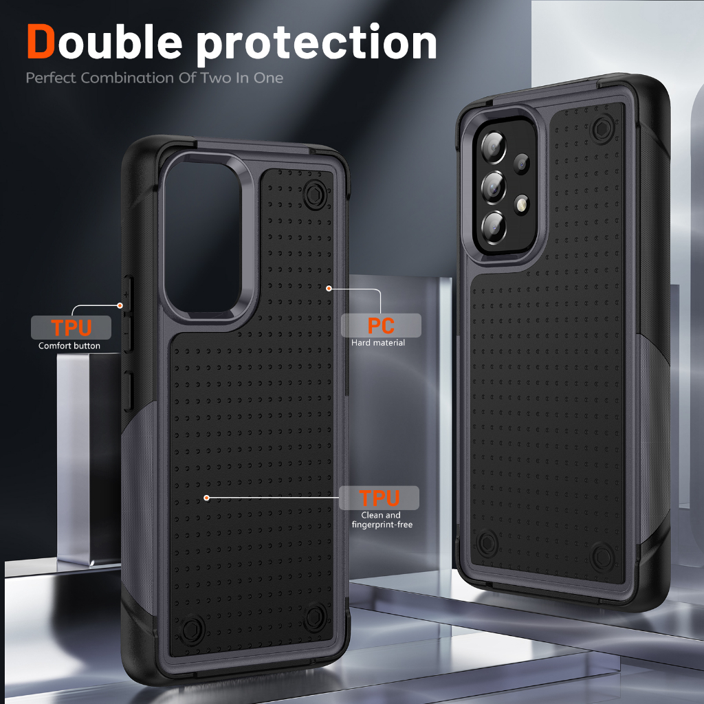Full Protection Armor Shockproof Phone Case Samsung A12 5G M12 F12 A32 4G A52 A52S A14 A13 A53 ...