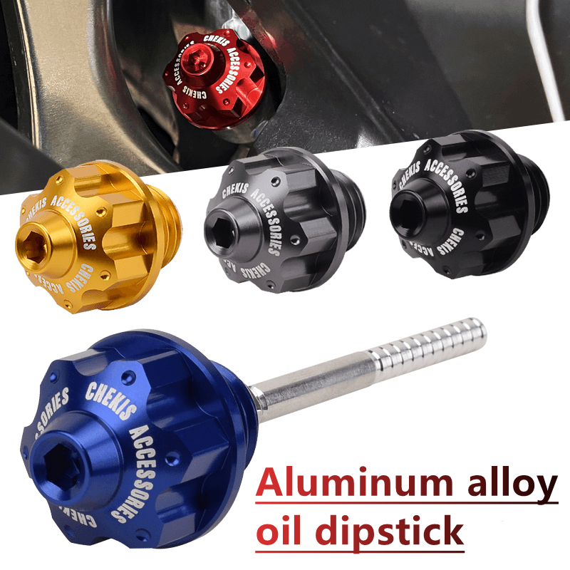 For YAMAHA NMAX 125 150 155 NVX AEROX 155 V1 V2 Accessories CNC Engine Oil Tank Dipstick probe ...