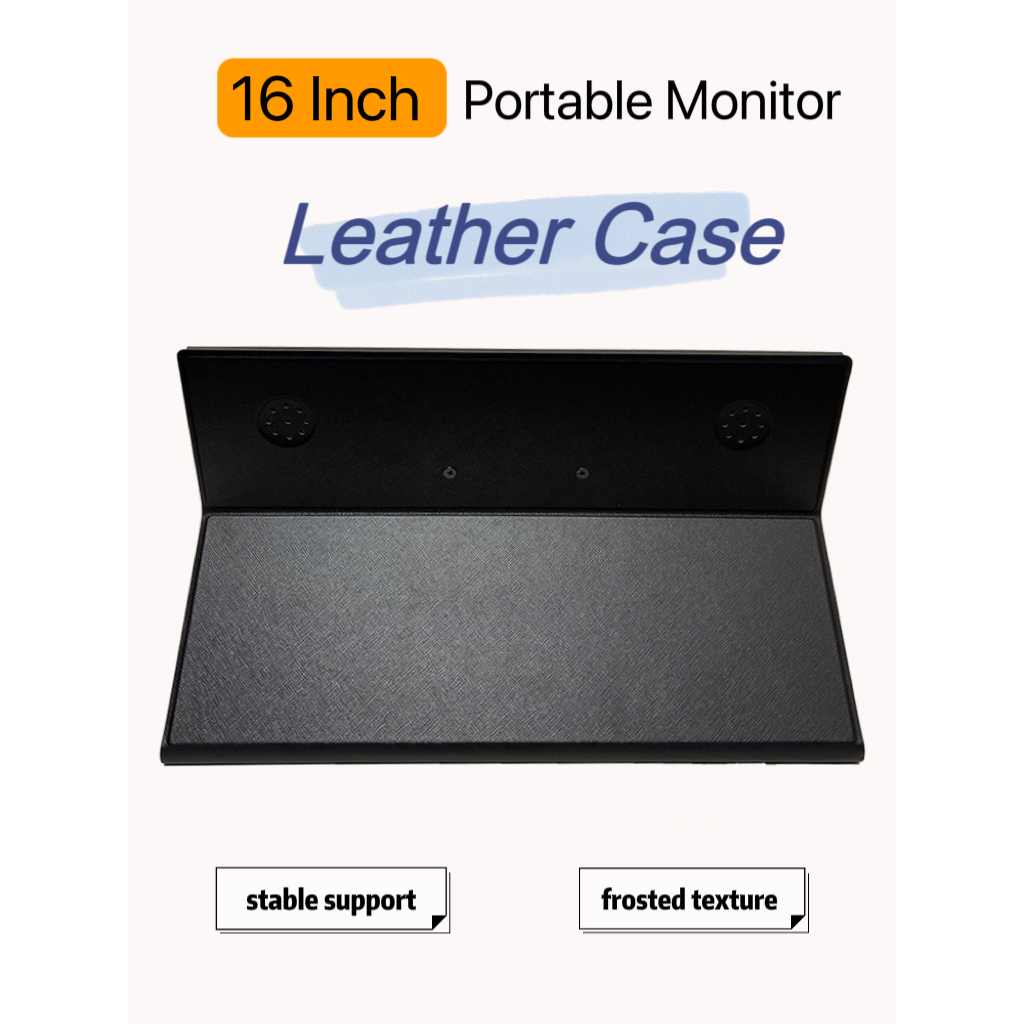 13.3/14/15.6/16/17.3 Inch Portable Monitor magnet Leather Case | Shopee ...