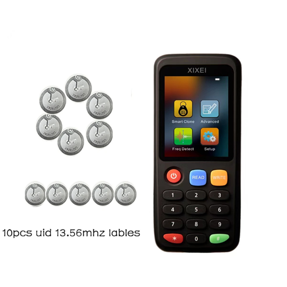 New RFID Smart Decoder Duplicator Reader X7 ID/IC 125KHz Badge Copier ...