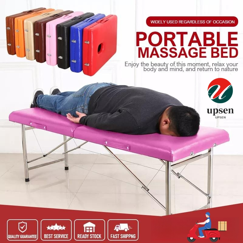 UPSEN Massage Bed Katil Bekam Katil Urut Katil Spa Katil Mudah Lipat ...