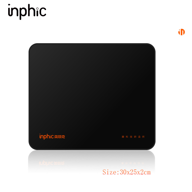 Inphic Non-Slip Basic Mouse Pad - Black (300mm x 250mm x 2mm) | Shopee ...