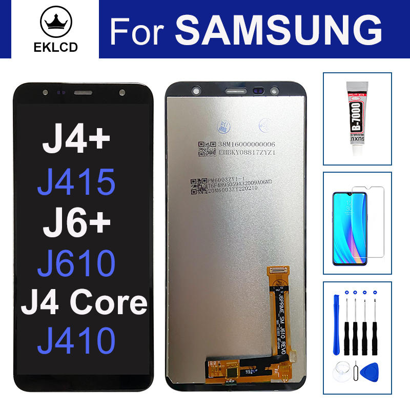 LCD For Samsung Galaxy J4 Plus J4+ J415 J6 Plus J6+ J610 J4 Core J410 ...