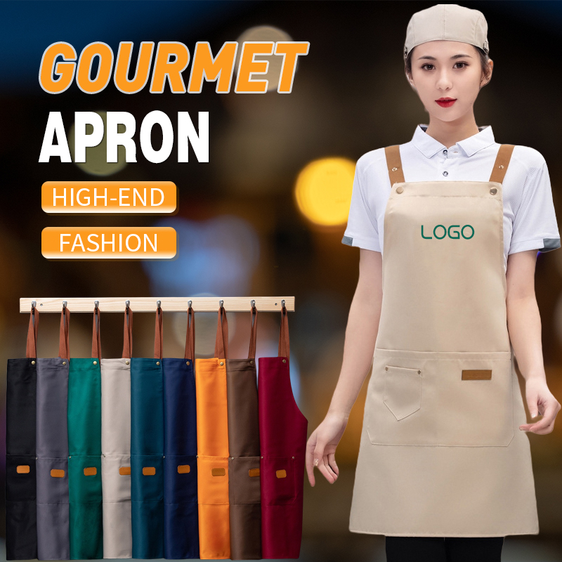 Ready Stock Oilproof and Waterproof Apron Kitchen Waterproof Chef Apron ...