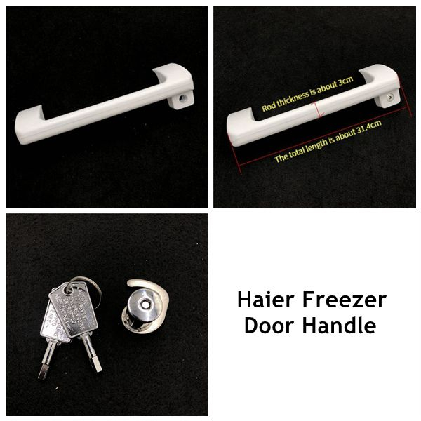 Haier Freezer Door Handle with Lock/without Lock/Lock+Key Accessories ...