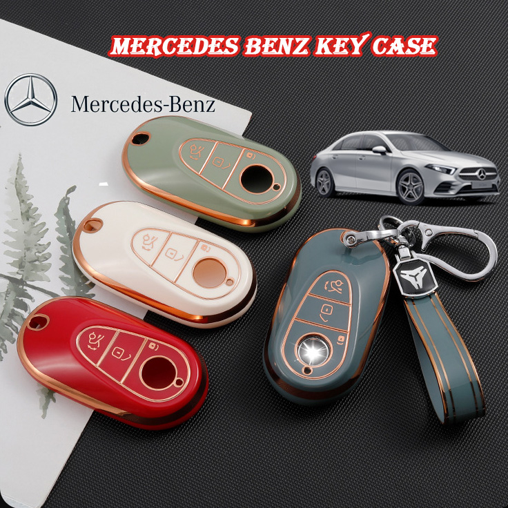 car key case Benz A C E S G Class GLC GLE GLA key case keychain tpu key ...