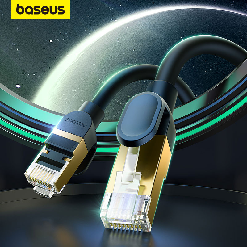 Baseus High Speed CAT8 40Gbps 2000Mhz RJ45 Network LAN Ethernet Cable ...