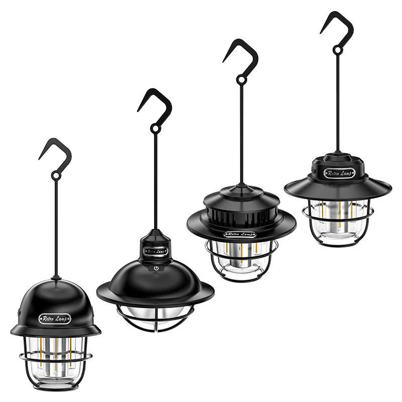 Outdoor Camping Light IPX4 Waterproof Pendant Lamp Type-C Charging ...