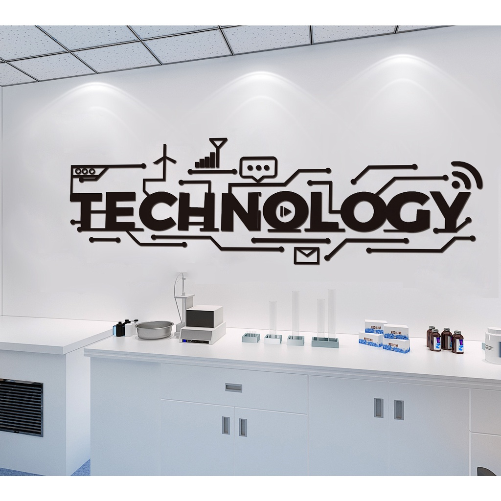 [DAORUI] Creative Unique Technology Stickers Physical Chemistry ...