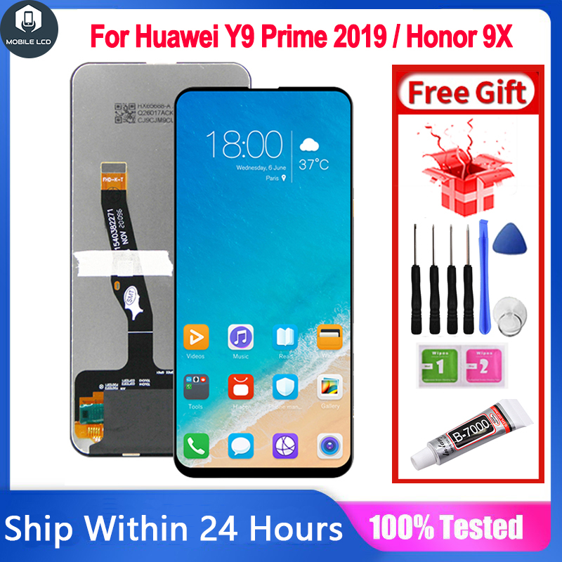 6.59" For Huawei Y9 Prime 2019 / Honor 9X/ Honor 9X Pro / P Smart Z LCD Display Touch Screen ...