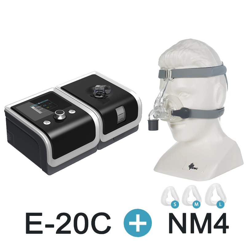 BMC Portable GII CPAP E-20C CPAP Machine With Free Mask Respirator ...