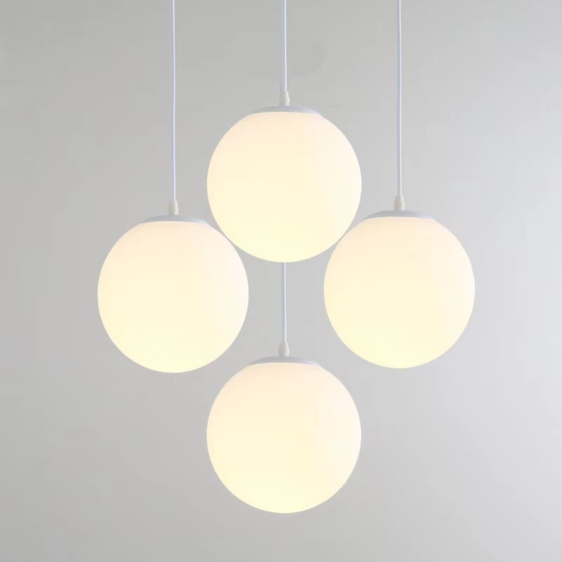 Nordic Acrylic Ball Pendant Light Kitchen Bar Counter Chandelier ...