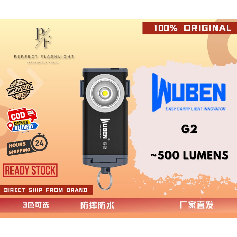 Perfect Flashlight G2 EDC Keychain Flashlight | Shopee Malaysia