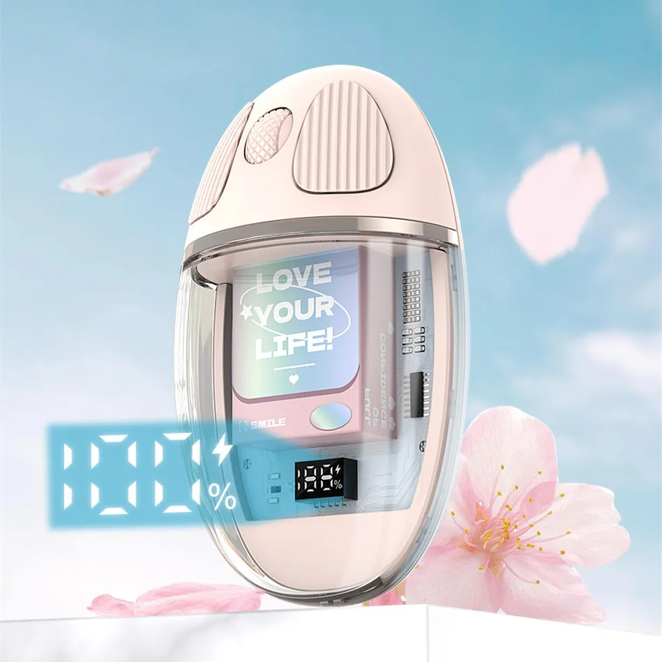 🔥🔥🔥Recommend🔥🔥🔥NEW Portable Mini Wireless Transparent Mouse ...