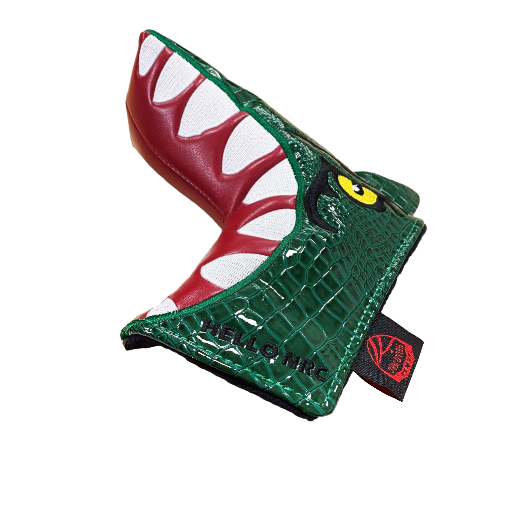 Cute T-Rex Pattern Golf Putter Head Cover, High-quality PU Waterproof ...