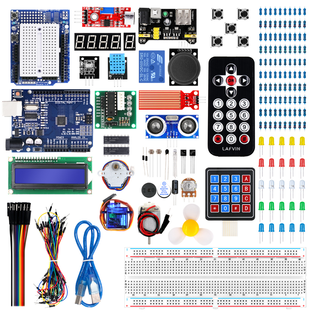 LAFVIN Super Starter kit/Learning Kit for UNO R3 Projects for Arduino ...