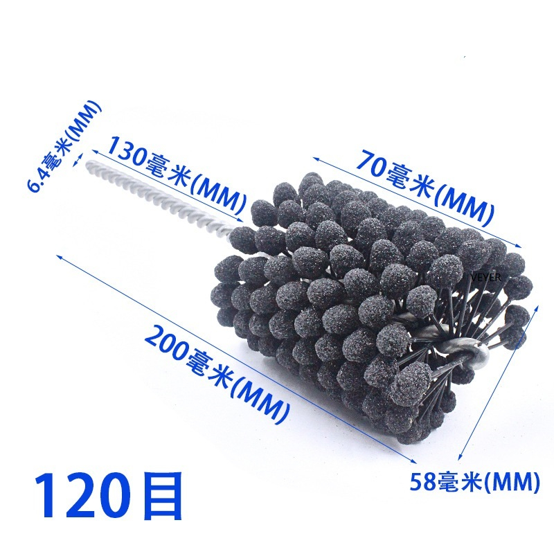 VEYER 120 #85mm Flex Honing Ball Brush Derusting Polishing Deburring ...
