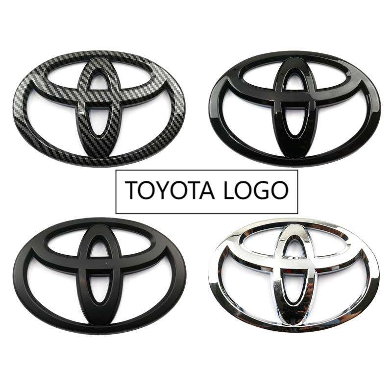Toyota replaced Logo Emblem 1 Pcs Front Grill Rear Tailgate LOGO（10cm ...