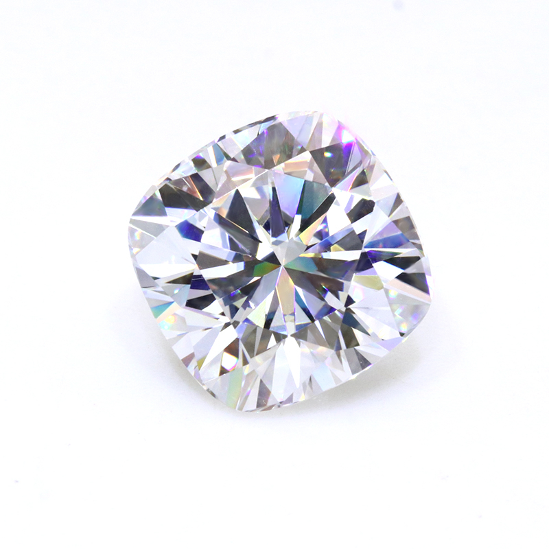 [Real Moissanite] 0.8ct to 3.5ct moissanite diamond cushion shape VVS ...