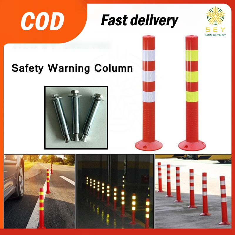 【Fast delivery】70cm/75cm Reflective Safety Warning Posts Home Repair ...