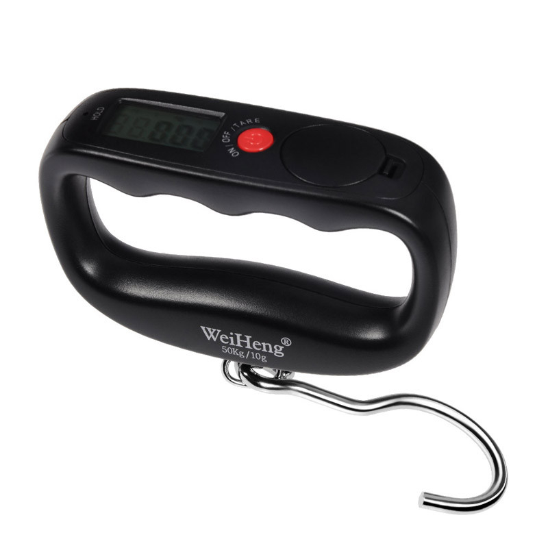 Pocket Digital Scale 50kg 10g LCD Electronic Scales Hand Held Hook ...
