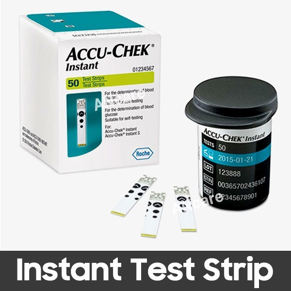 Accu Check Instant Test Strip 50's/100's (Exp:2026-05) | Shopee Malaysia