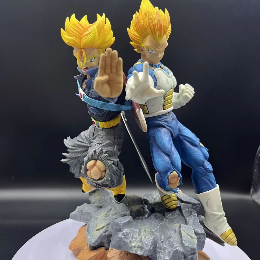 Dragon Ball Vegeta IV Trunks Figure Dragon Ball Father Son Povegeta ...