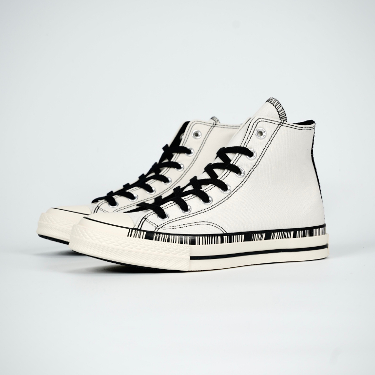 Converse 1970s Beige Barcode High-Top Casual Sneakers | Shopee Malaysia