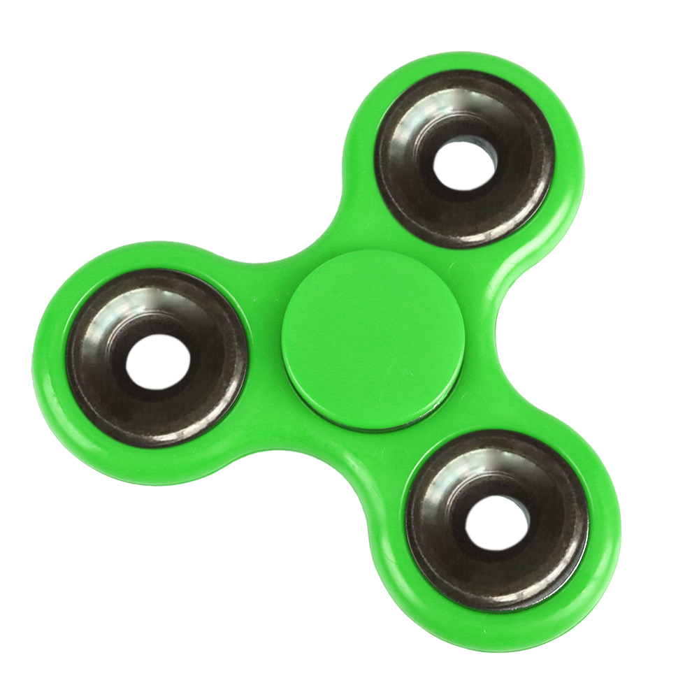 Tri Triangle Fidget Hand Finger Spin Spinner Widget Focus EDC Pocket ...