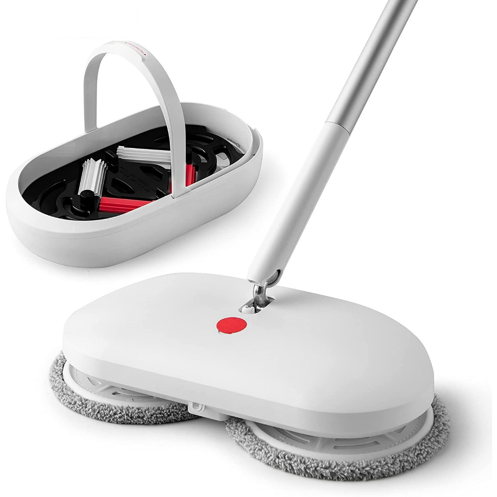 BOOMJOY CleanHome 360 Degree Rotation Cordless Electric Spin Mop ...